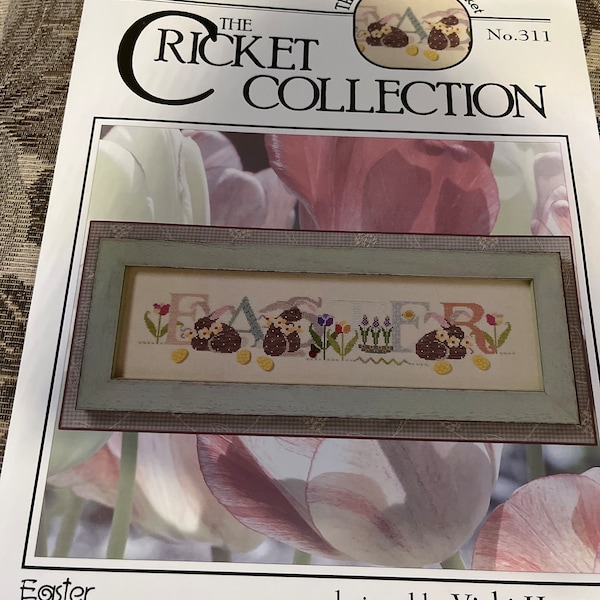 CRICKET COLLECTION "easter" Counted Cross Stitch Pattern~spring Cross ...