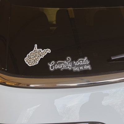 Country Roads Sticker. WV Sticker. West Virginia Sticker. Country Roads ...