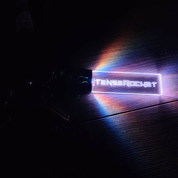 Custom Camo Nametag LED Keychain | Personalized COD Military Theme ...