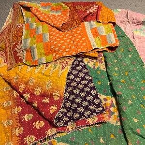 Handmade Patchwork Vintage Quilt - Etsy