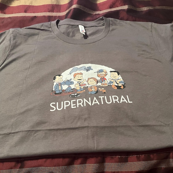 Comfort Colors Supernatural Shirt, Supernatural Christmas Tshirt ...