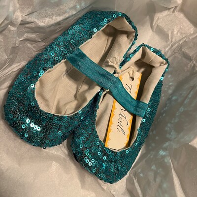 Rose Gold Sequin Shoes With Elastic Baby Toddler Girl Shoes Sparkle ...