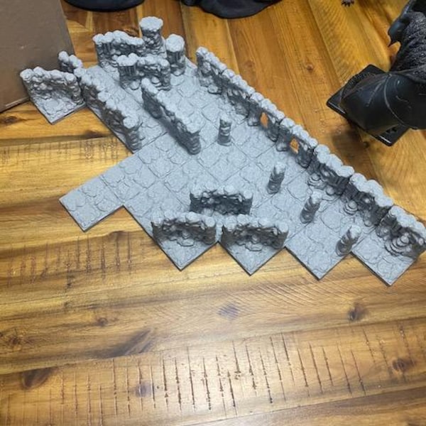 Raised Mushroom Caverns - Printable Scenery | Dnd | Cave | Dungeon ...