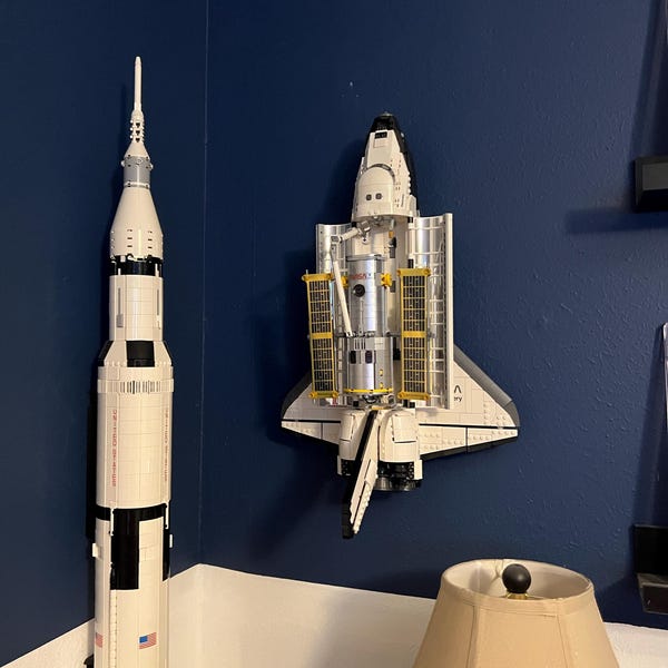 Wall Mounting Kit for Displaying Space Shuttle Discovery (10283) - Etsy