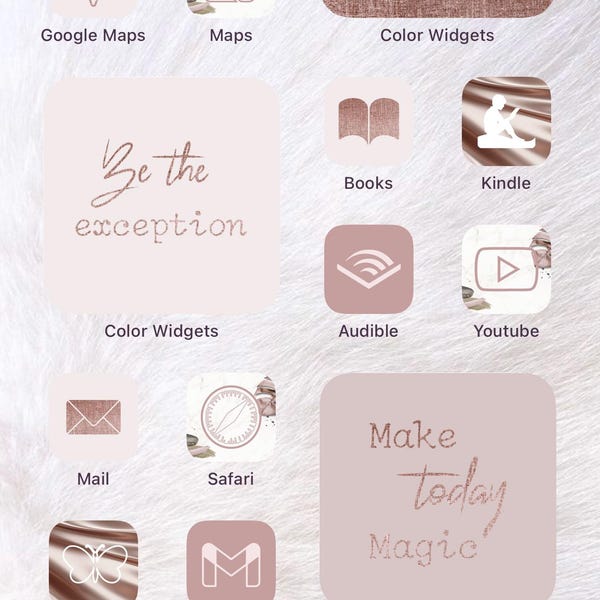 Ios 14 Beach App Icons, Blue Beach Pack Icons, Aesthetic Line Art and ...