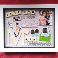 ENGAGEMENT GIFT FRAME Personalised Keepsake Box Frame Gift - Etsy UK