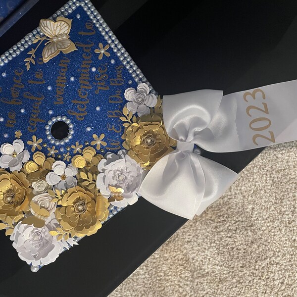 Custom Graduation Cap Topper Personalized Grad Cap - Senior Class of ...