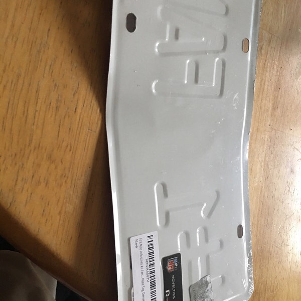 Denver Broncos NFL #1 Fan Metal License Plate, Licensed by Rico - Etsy