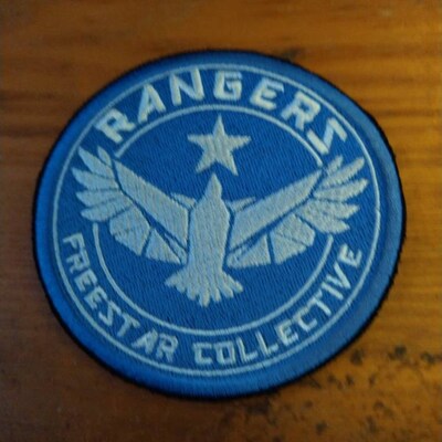 Freestar Ranger Badge Patch/starfield/ Sew On/iron On/hook 3.64 X 3.62 ...