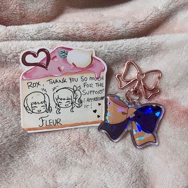 PREORDER Wonderlands X Showtime Acrylic Ribbon Charms - Etsy