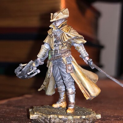 Gray Knight Miniature Inspired by Abyss Watcher From Dark Souls Mini ...
