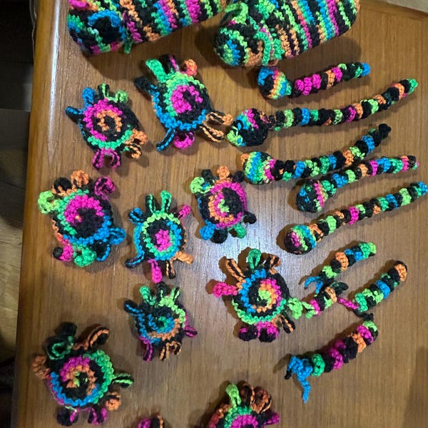 FREE Crochet Pattern: Make Your Own Wee Worry Worm With Our Easy ...
