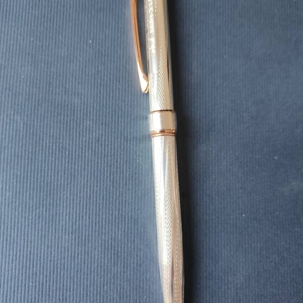 Rollerball Pen Genuine Stingray Leather Green Color Sterling Silver ...
