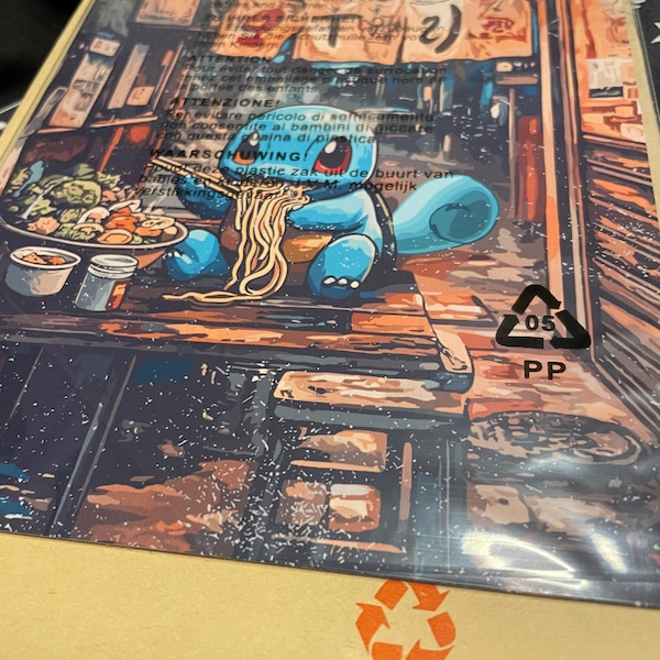 Gengar Poster: Japanese Style Pokemon Inspired Anime Artwork Printable ...