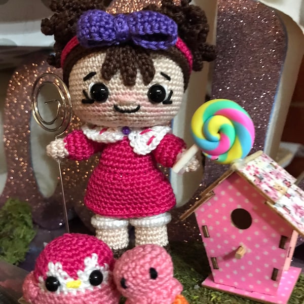 Crochet Pattern Lİlla Doll Amigurumi PDF English - Etsy