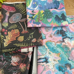 Summer EXOTIC Flowers Linen 100% Eco-print Printed Linen - Etsy