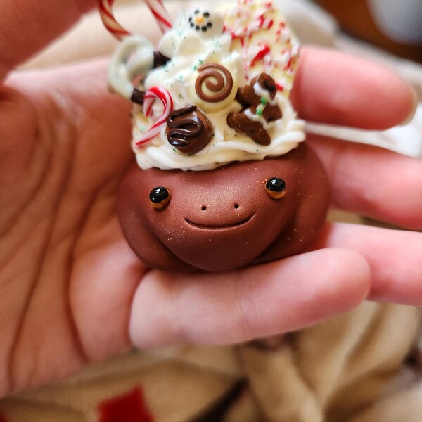 PRE-ORDER Frosted Sugar Cookie Frog | Handmade Polymer Clay Frog ...