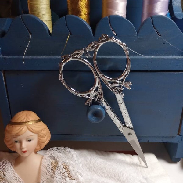 Dragonfly Embroidery Scissors Unique Garden Theme Quilting Scissors in ...