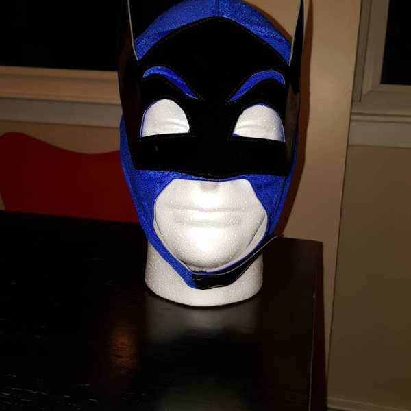 The Bat Mask Wrestling Lucha Libre Mask Halloween Luchador Mardi Gras ...