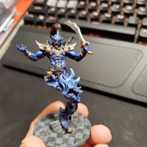 Dnd Djinn Male Mini Genie Tabletop RPG Miniature D&D Figurines ...