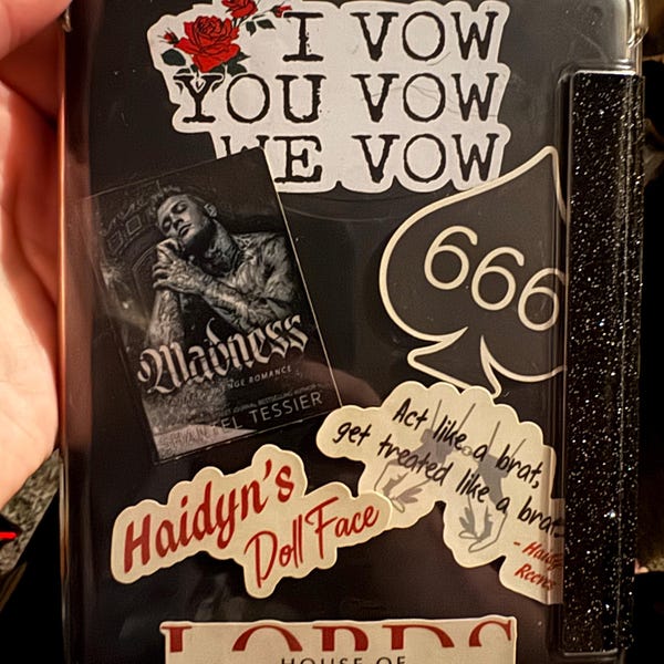 LICENSED | Little Stranger Bookmarks | Dark Romance | Leigh Rivers ...