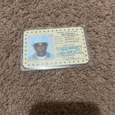 Tyler the Creator Call Me If You Get Lost Id Double Sided Laminated ...