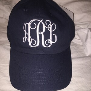 Ladies' Infinity Monogram Baseball Cap Custom Color Hat - Etsy