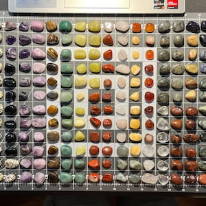 Premium One Pound Crystal Crystals Medium Tumbled Stones Beautiful Mix ...