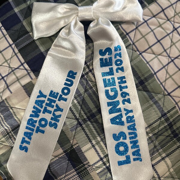 GRACIE ABRAMS *bow Design* Inspired Tour Bow FASTSHIPPING Bff Birthday ...