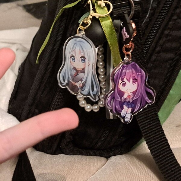 Madoka Homura Series-charms Keychain - Etsy