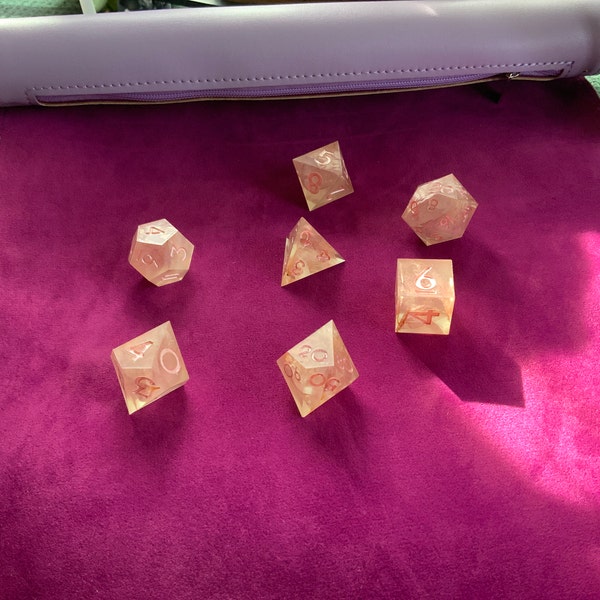 DIGITAL STL File - Sharp-edged Blank Dice Inserts Inclusions Set for 3D ...