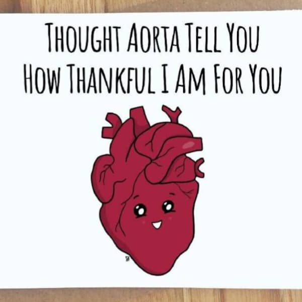 Just an Old Fashioned Thank You Pun Greeting Card / Thank You Note ...