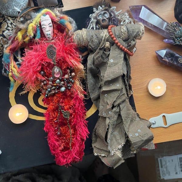 Voodoo Doll Blessed for Practical and Material Blessings, Assist With ...