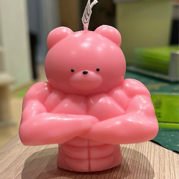 Customizable Handmade Mini Bear Candle Perfect Teddy Bear Themed Gift ...