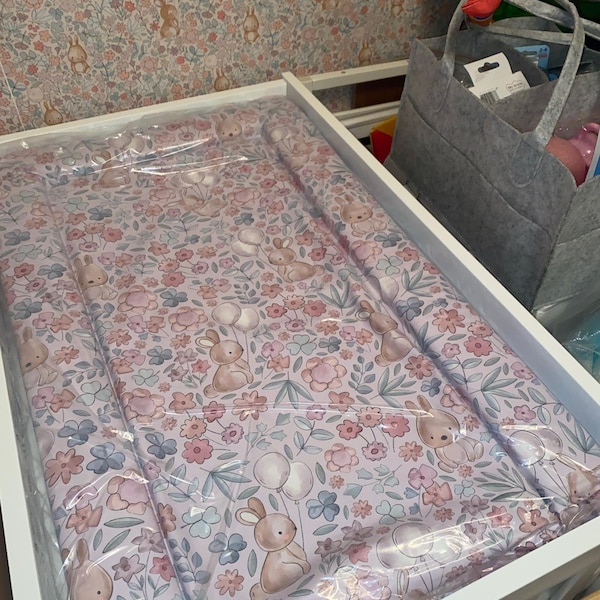 Baby Changing Mat - Bunnies and Balloons, Nappy Changing Mat ...