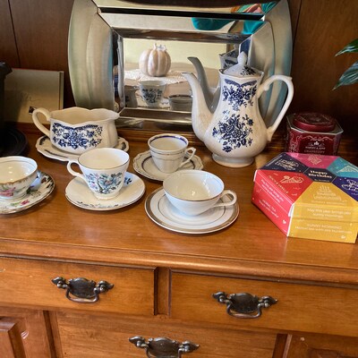 Autumn Taste Tea Set by ACORUS Natural Tea Hamper Box Gift Set of 6 ...