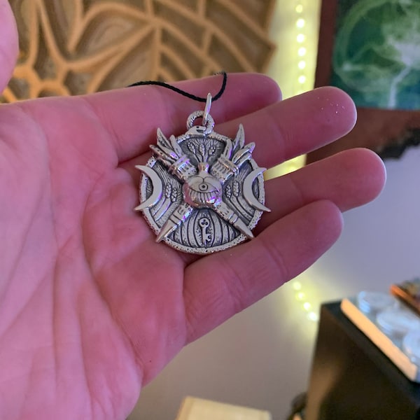 The Eleusian Mysteries Talisman, 925 Sterling Silver, Eleusis, Mystery ...