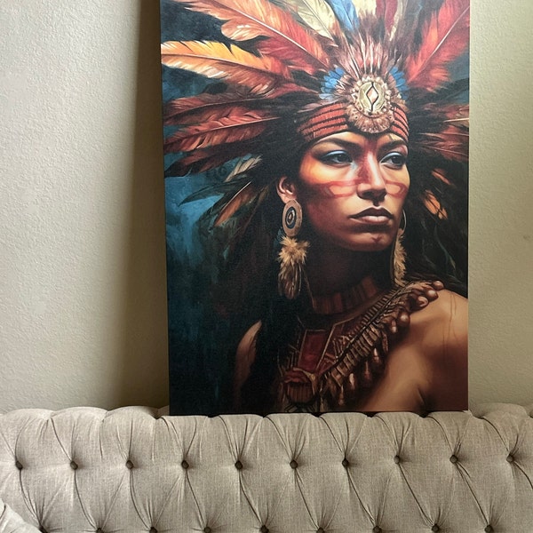 Guabancex Portrait : Taino Deity of Wind and Storm - Etsy