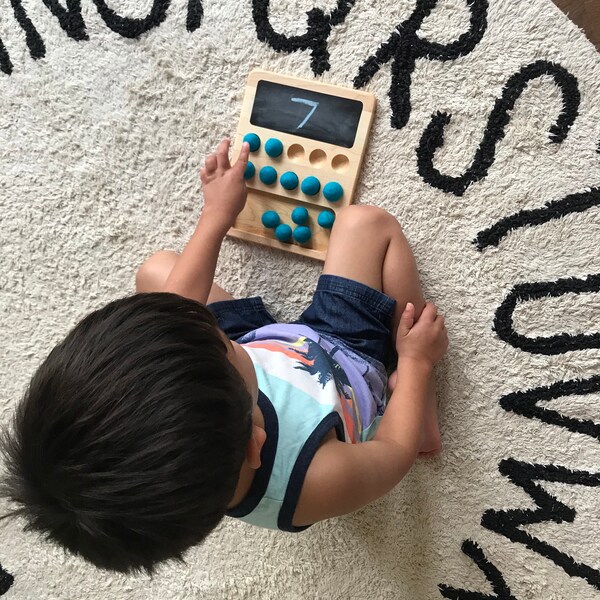 Read Build Write Numeracy Board Ten Frame Chalkboard Ten Frame - Etsy