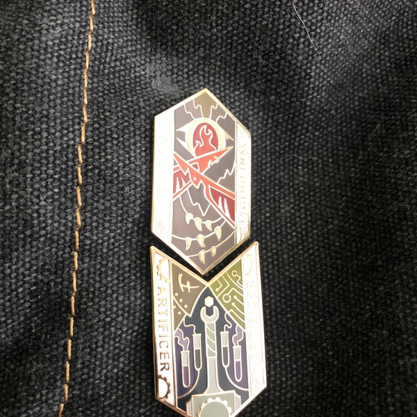 Artificer - Character Builder Series - Hard Enamel Pin - Etsy