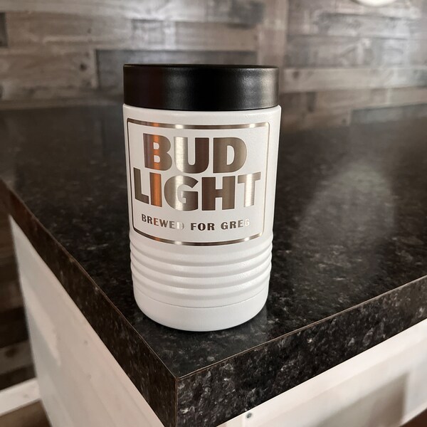 Bud Light - Custom Can Cooler - Best Dad or Mom Ever - Bud Light Can ...