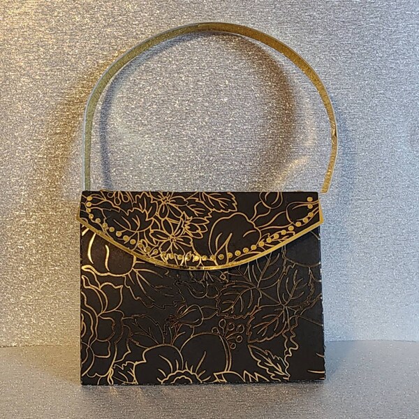 Paper Handbag With Tear Strip Opening. Instructions, SVG and Coreldraw ...