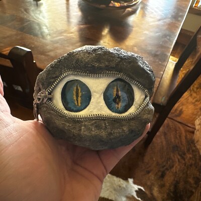 Rock Eye Zipper Eyes Concrete Oddities Eye Peepers - Etsy