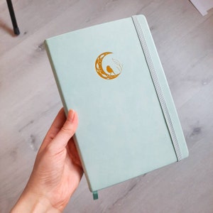 Moon Bullet Planner Moon Dotted Journal-a5 Ultra Thick 160gsm Paper ...