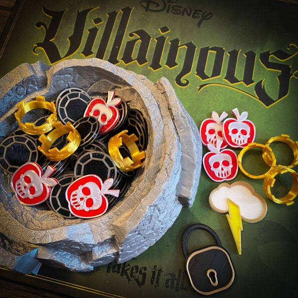 Villainous Upgraded Tokens- the Ultimate Evil Collection - Etsy