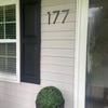 NO DRILLING REQUIRED 7.5 Vinyl Siding House Numbers Black or White - Etsy