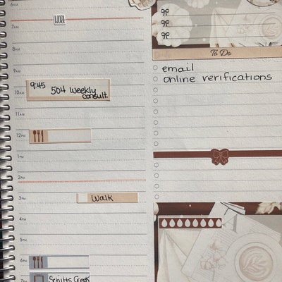 Seashell Summer Printable Planner Stickers, Printable Weekly Stickers ...