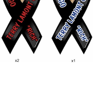 Personalized Murder Awareness Ribbon Magnet Add Photo or Logo, Name ...
