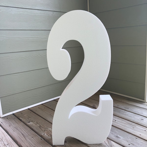 Giant Numbers - Etsy