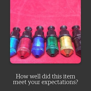 Sneak A Toke Smokeless Tobacco Pipe Aluminum Bullet One Hitter W/ 5 ...